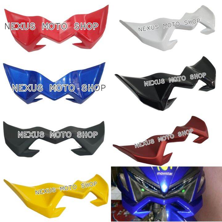winglet model nemo Aerox155 winglet aerox winglet sayap depan nvx ...