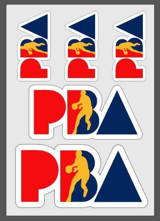 PBA LOGO DECAL STICKER A4 SIZE FOR CAR, LAPTOP & MOTORCYCLE | Lazada PH