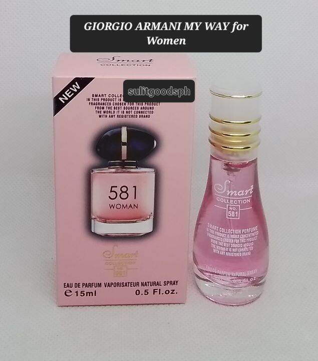 SMART COLLECTION PERFUME NO. 581 FOR WOMEN 15 ML EDP | Lazada PH