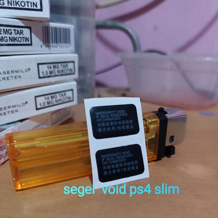 segel void ps4 slim terbaru | Lazada Indonesia