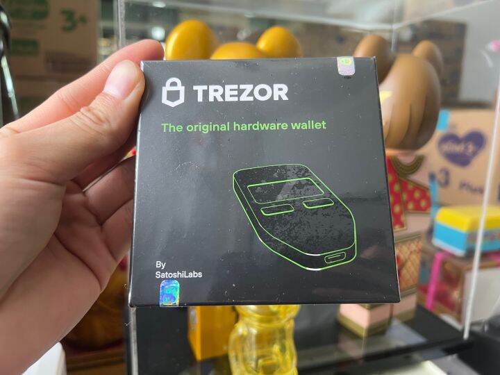 TREZOR One (Black) เทรเซอร์วัน สีดำ Trezor 1 มือ1 | Lazada.co.th