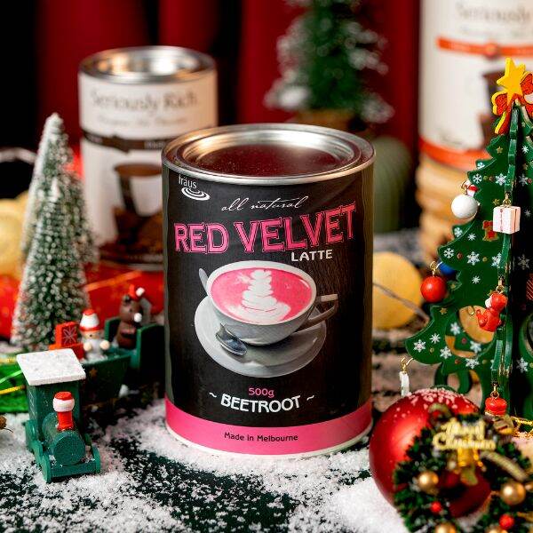 Fraus All Natural Red Velvet Beetroot Latte Instant Drinks Powder 500g ...