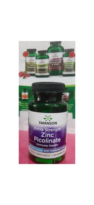 Zinc Picolinate 50 mg 60 capsules Extra Strength EXPIRY: March 2024 ...