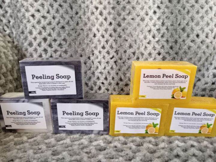 PEELING SOAP/ LEMON PEEL SOAP 135g | Lazada PH
