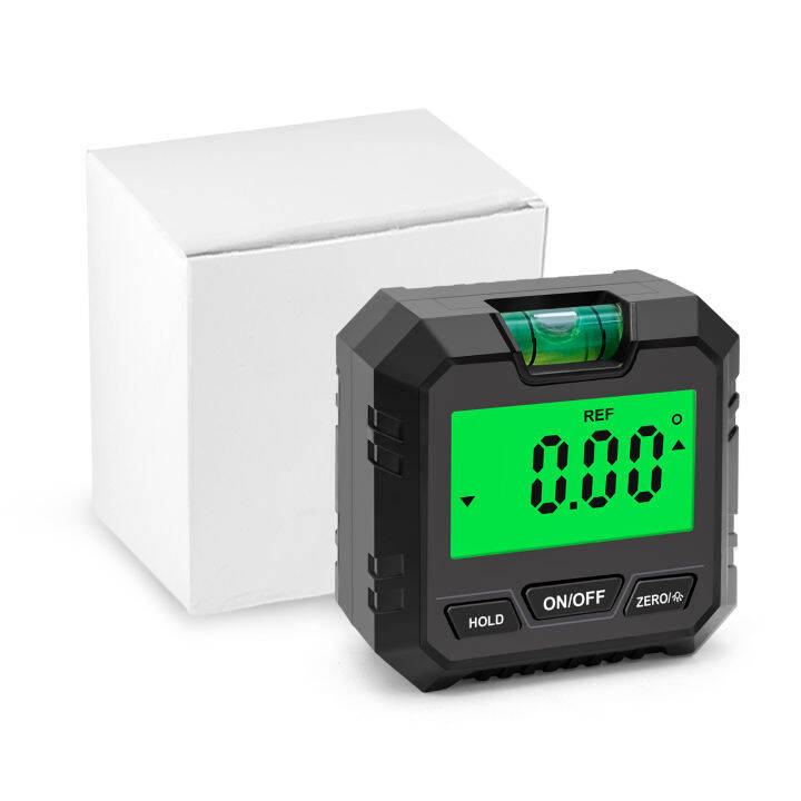 Digital Inclinometer Spirit Level Protractor Angle Gauge Meter Bevel ...