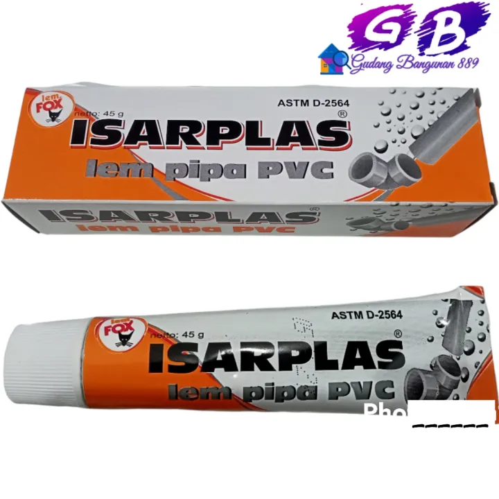 LEM PIPA ISARPLAS 45G / LEM PIPA PVC | Lazada Indonesia