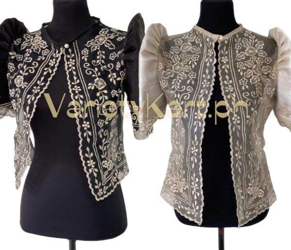 Filipiniana Bolero Coat Embroidered | Lazada PH