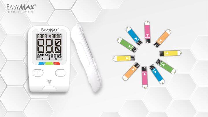 EasyMax Tag Máy Đo Đường Huyết Kiểm Soát Bệnh Đái Tháo Đường Thông Minh | Lazada.vn