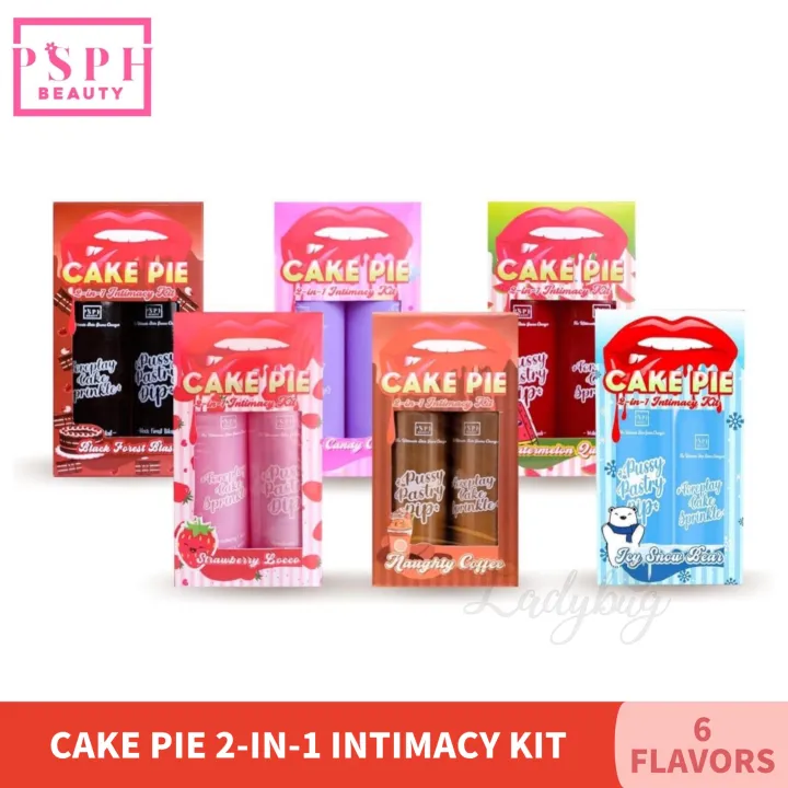 PSPH Beauty Cake Pie 2-in-1 Intimacy Kit | Feminine Wash + Edible Mist ...