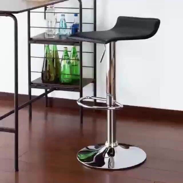 Kursi Bar Hidrolik Persegi 360° Putar Kursi Bar Cafe Minimalis High ...