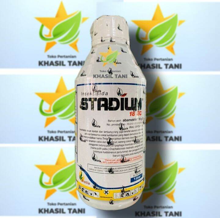 Insektisida STADIUM 18 EC Netto 1ltr - BIOTIS insektisida abamektin ...