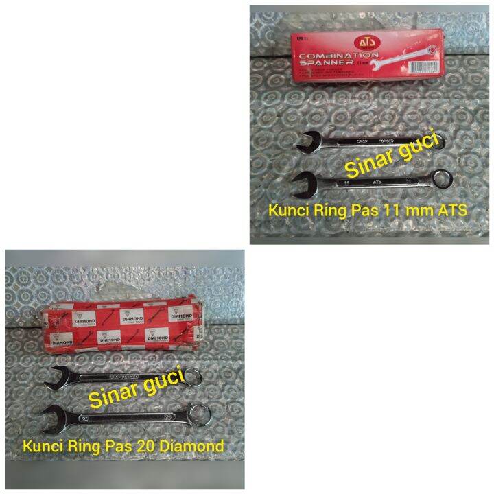 Kunci Ring Pas Berbagai Ukuran Dan Merk | Lazada Indonesia