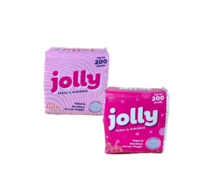 Tissue pop up Jolly 200 sheet | Lazada Indonesia
