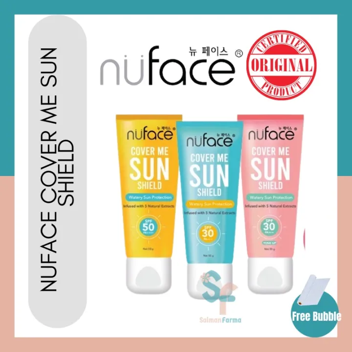 Nuface Cover Me Sun Shield Sunscreen | Lazada Indonesia