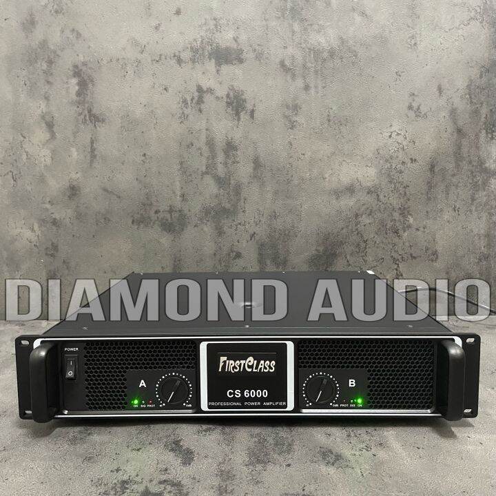 Power firstclass cs6000 original 2 channel cs 6000 | Lazada Indonesia