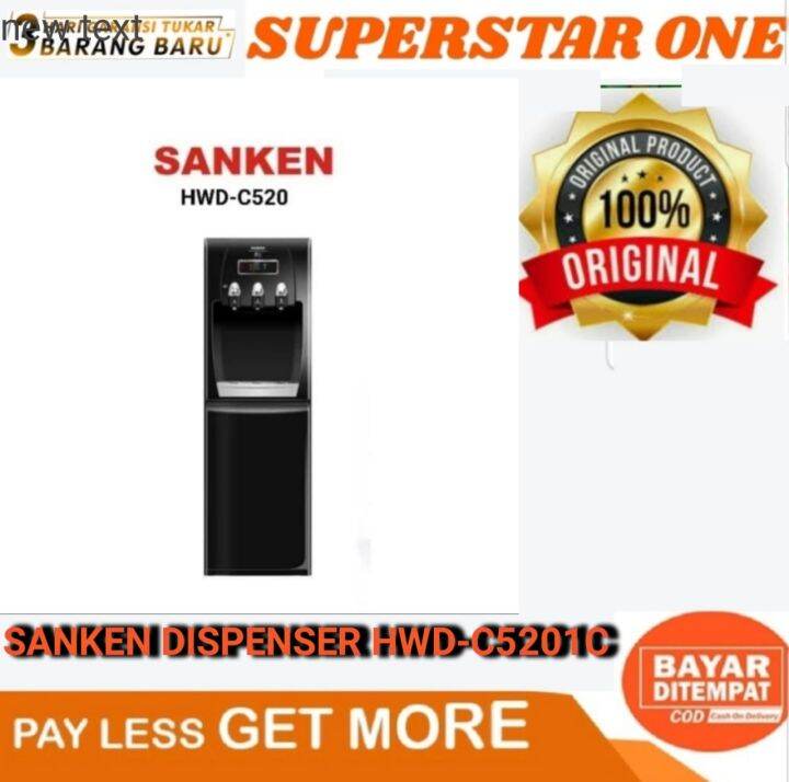 Dispenser Sanken HWD-C520IC GAlon Bawah Hitam 3 Keran Sanken HWD C520IC ...