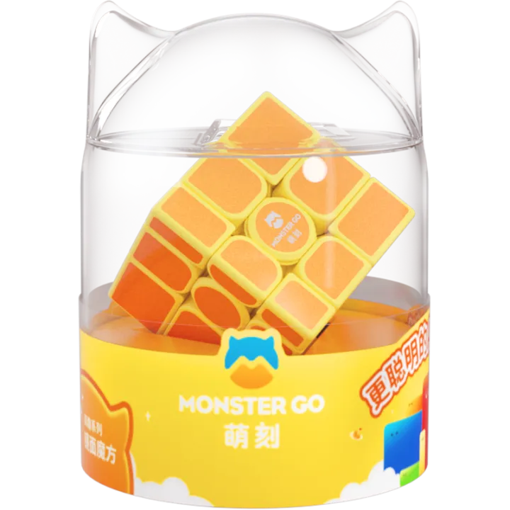 Monster Go Mirror Cube 3x3 Speed Cube Different Shapes Puzzle Cube Toys ...