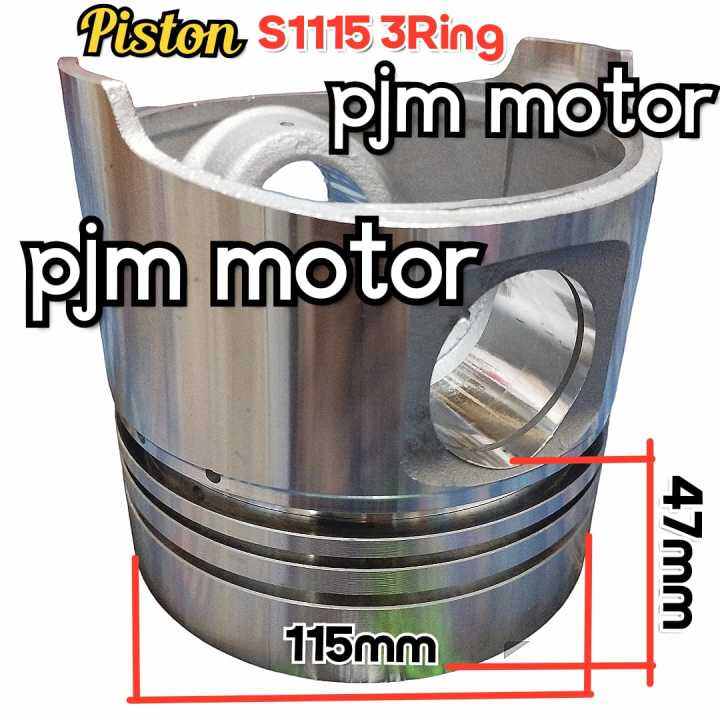 Zs1115-3R Piston Seher Mesin Diesel pengerak dongfeng S1115 Zs1115 Dongfeng 3 Ring | Lazada ...