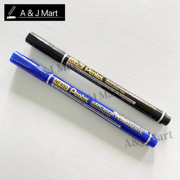 Pentel NF450 Extra Fine Point Permanent Marker (1pcs) | Lazada