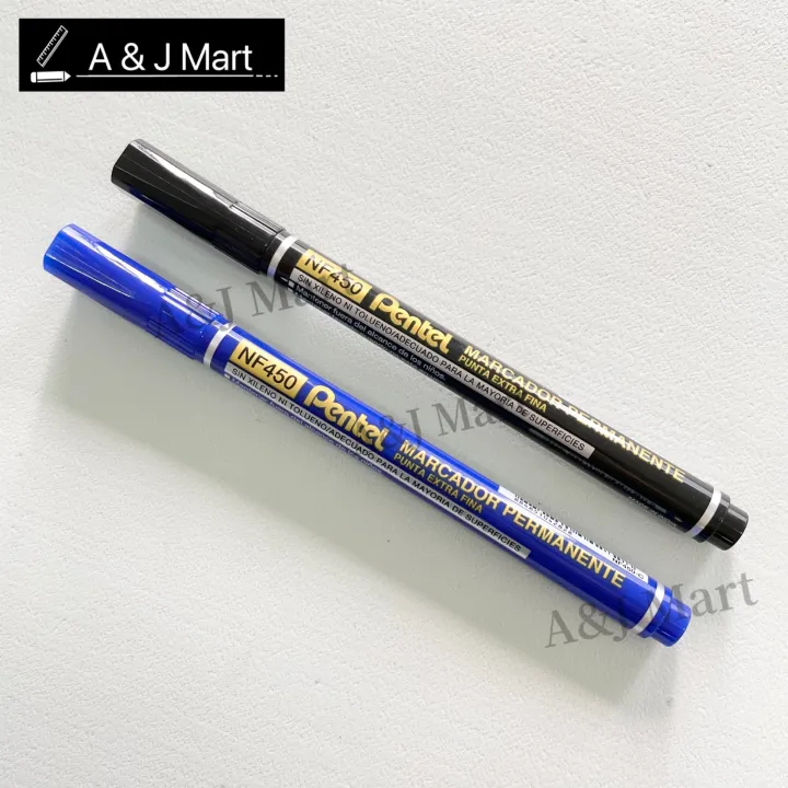 Pentel NF450 Extra Fine Point Permanent Marker (1pcs) | Lazada