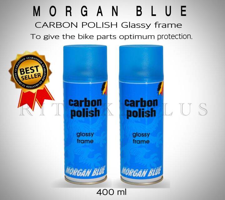สเปรย์เคลือบเงาเฟรมสีเงา MORGAN BLUE CARBON POLISH Glossy | Lazada.co.th