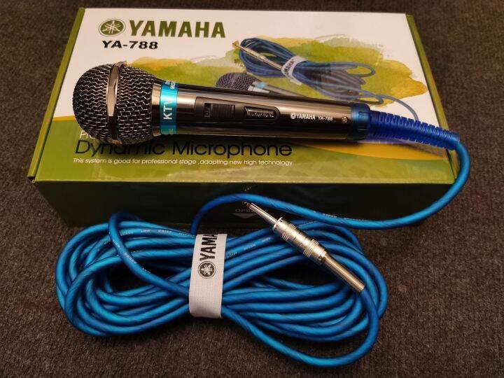 Original Yamaha Dynamic Karaoke Microphone Full Metal Heavy Duty ...