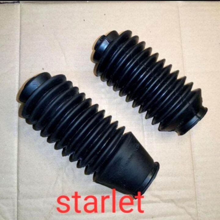 Karet Boot Rack Stir Steering Rack End Starlet ( 1set kiri-kanan ...