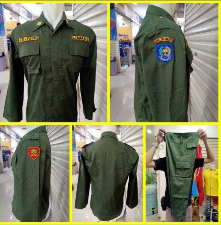 Seragam Linmas, baju Linmas | Lazada Indonesia