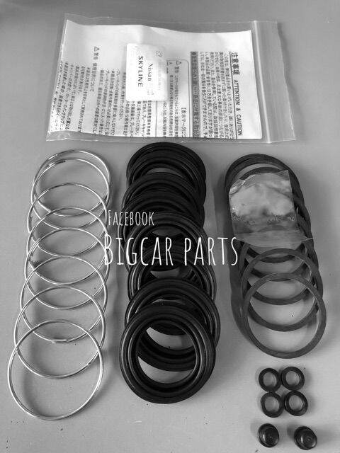 ชุดซ่อมเบรคหน้า ชุดซ่อมเบรค ยางดิสเบรค ลูกยางเบรค SKYLINE R32GTS R32GTR ...