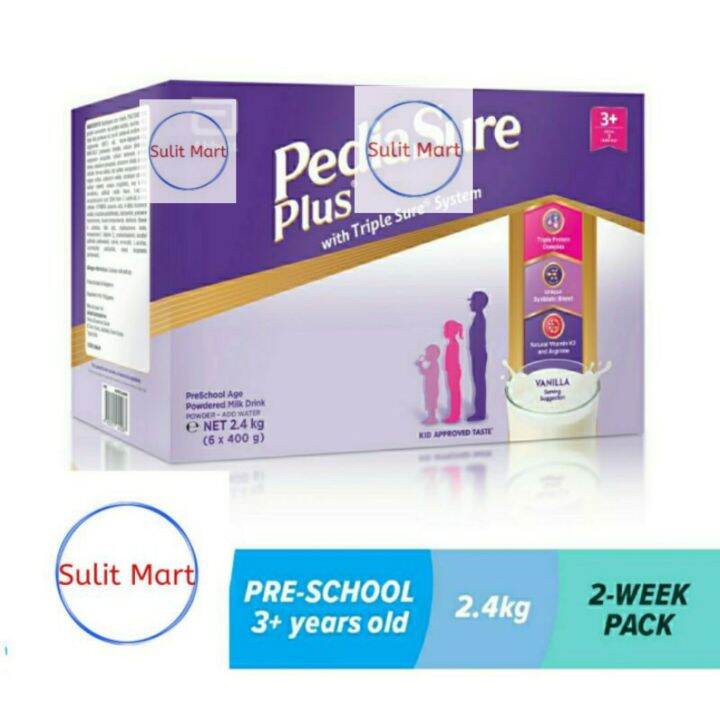 Pedia Sure Plus Vanilla 2.4kg Formula Powder Milk Drink | Lazada PH