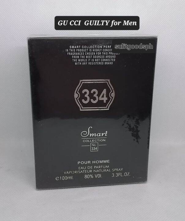 SMART COLLECTION PERFUME NO. 334 FOR MEN 100 ML EDP | Lazada PH