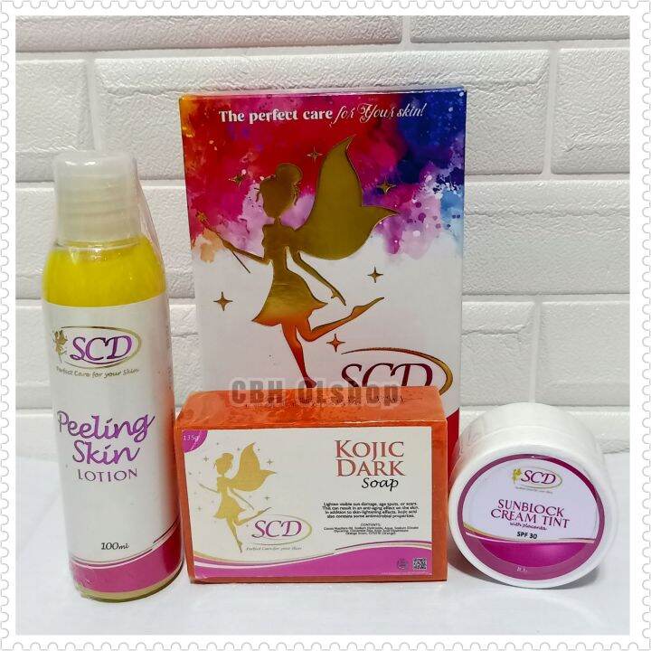 CBH - Authentic SCD PEELING LOTION 100ml SET | Lazada PH