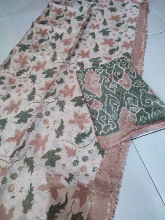 Kain batik viscose setelan batik fariza viskos fiskos cap tulis soft ...