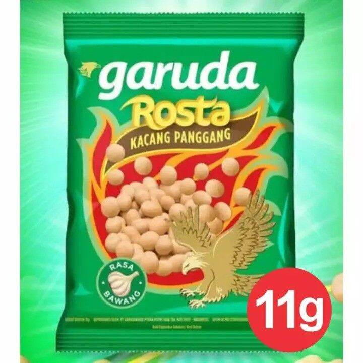 GARUDA ROSTA KACANG PANGGANG 11 G / KACANG GARUDA ROSTA 1000 | Lazada Indonesia