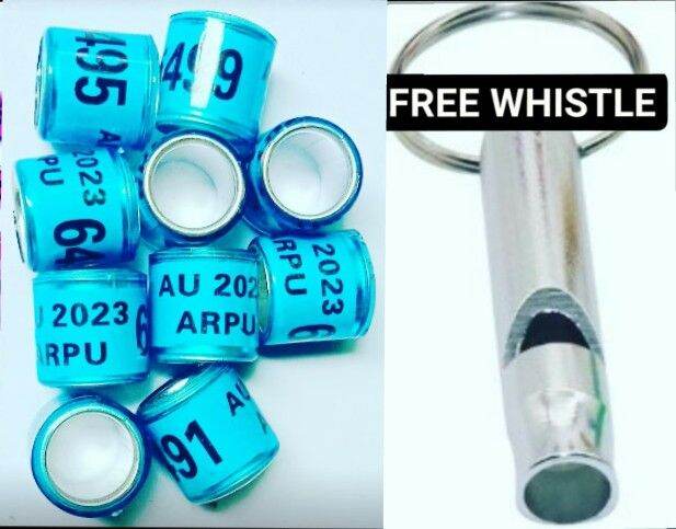 Pigeon Ring 2023 Taiwan, ARPU & BELG(10 pcs. per order w/ free whistle ...