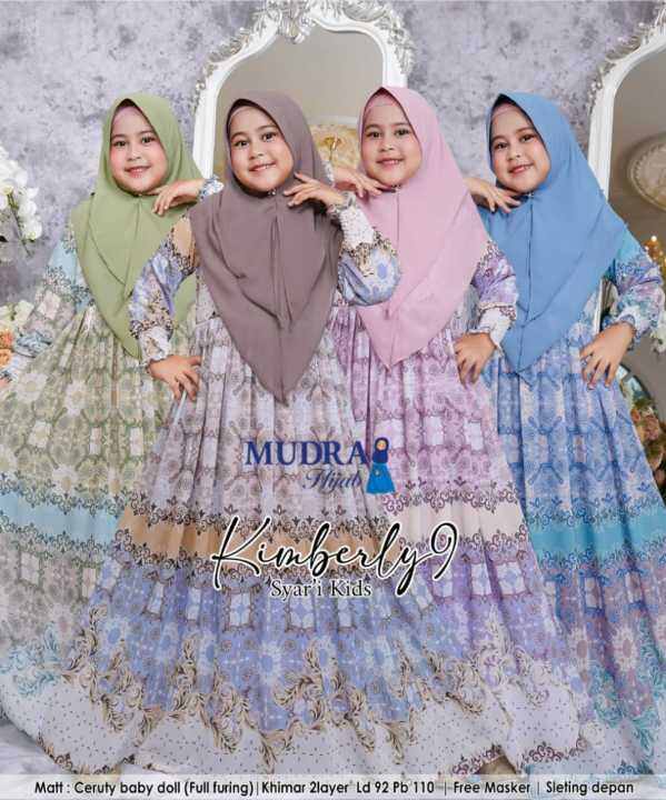 BAJU SYARI ANAK KIMBERLY SET BY MUDRA | Lazada Indonesia