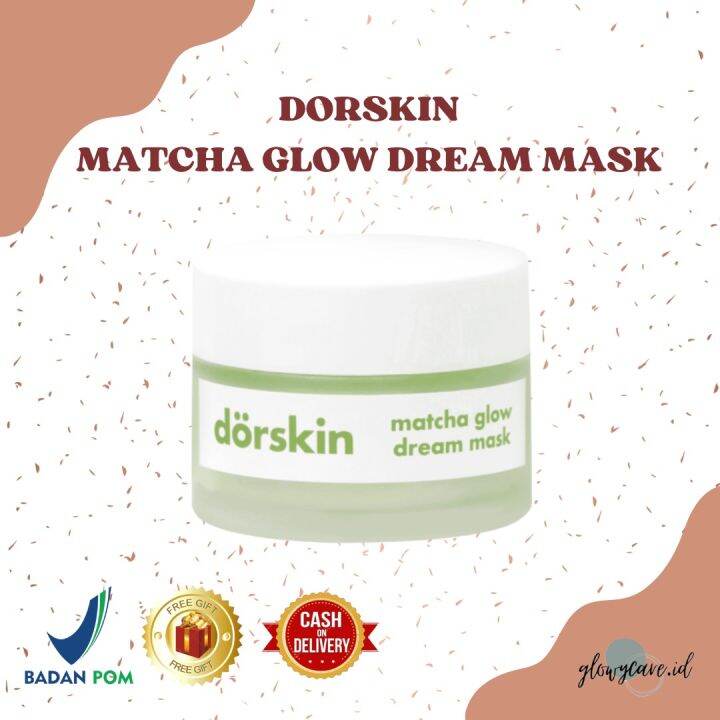 Dorskin Matcha Glow Dream Sleeping Mask Brightening Mask | Lazada Indonesia