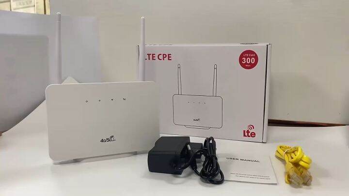 WiFi Router Sim Card Modem 4G/5G Network Router 2.4G Dual Band Gigabit ...