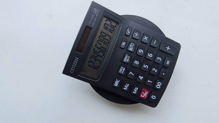 Kalkulator Sedang Kantor Sekolah Dagang Double Power Ukuran 15 x 12cm ...