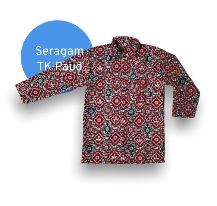 SERAGAM SD BATIK TUNAS HARAPAN MERAH PANJANG | Lazada Indonesia