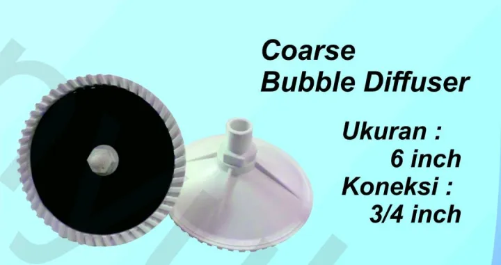 coarse bubble diffuser water treatment plant ipal stp wtp wwtp | Lazada ...