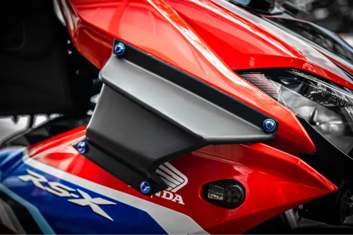 Honda RSX150 Side Body Cover Sporty Design Side Cover Carbon Aerox ...