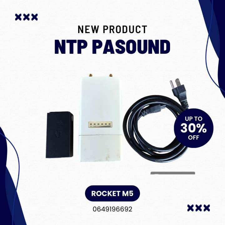 UBNT ROCKET M5 : 5GHz 2x2 MIMO airMAX TDMA BaseStation | Lazada.co.th