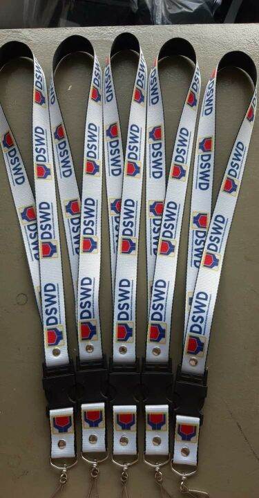 DSWD ID LACE LANYARD/White Color | Lazada PH