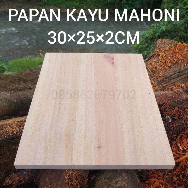 Papan kayu mahoni 30×25×2cm | Lazada Indonesia