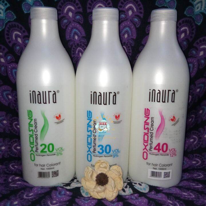 Inaura Oxidising Perfumed Cream 1000ml / Developer / Oxydant Inaura ...