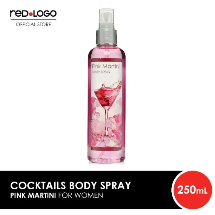 60%off Red Logo Pink Martini body spray (250ml) | Lazada PH