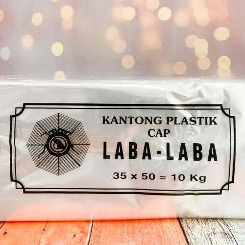 Plastik laba-laba HD 10kg butek (35x50) | Lazada Indonesia