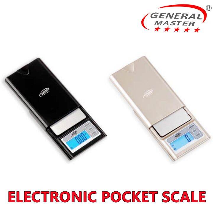 General Master Weighing Scale Electronic Pocket Scale - with Piece ...