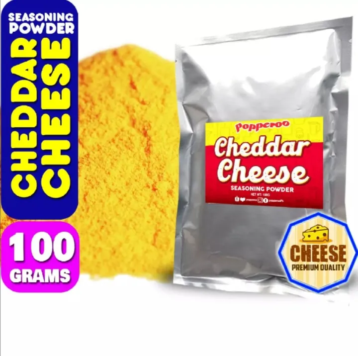 POPPEROO Premium Cheese Powder (100g) for french fries / popcorn ...